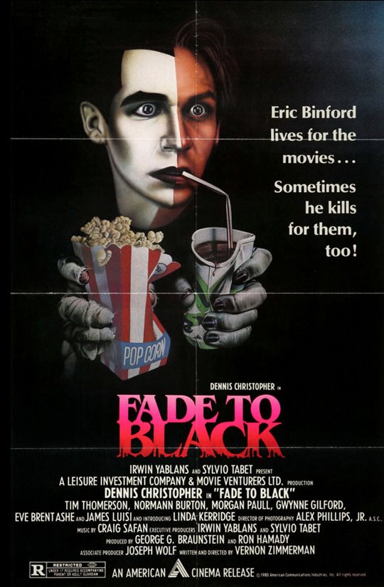 Fade to Black movie large poster.