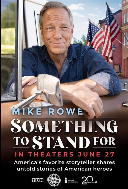 Something to Stand For with Mike Rowe movie large poster.