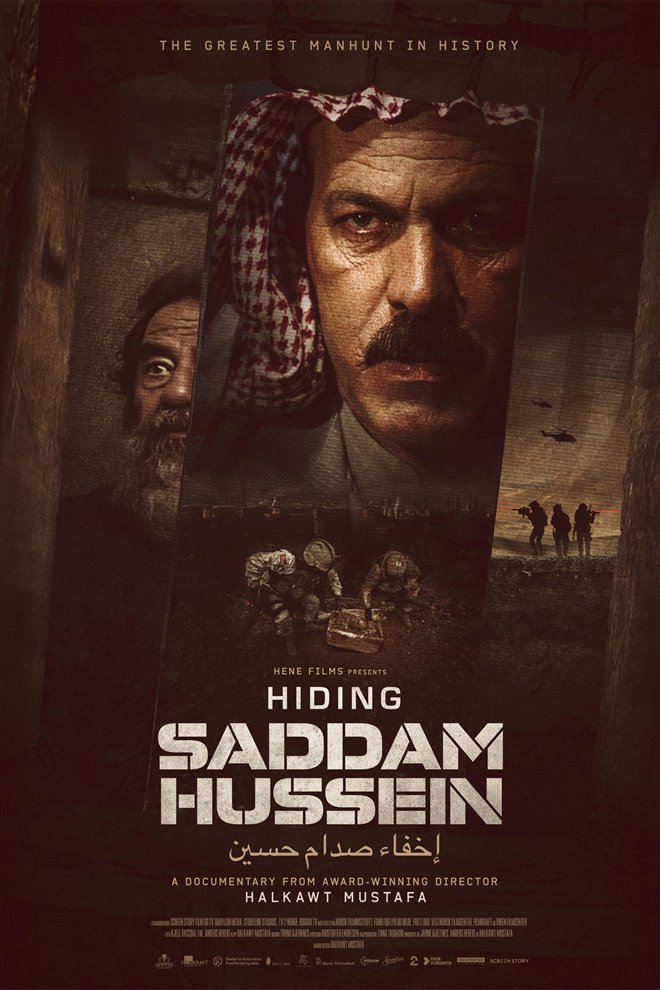 Hiding Saddam Hussein movie large poster.