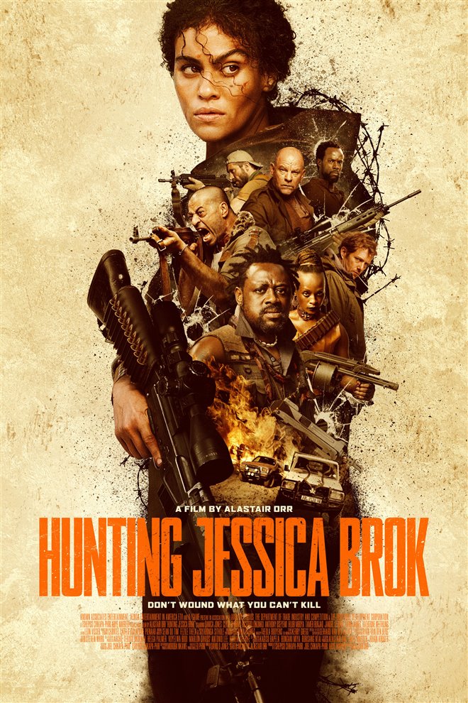 Hunting Jessica Brok movie large poster.
