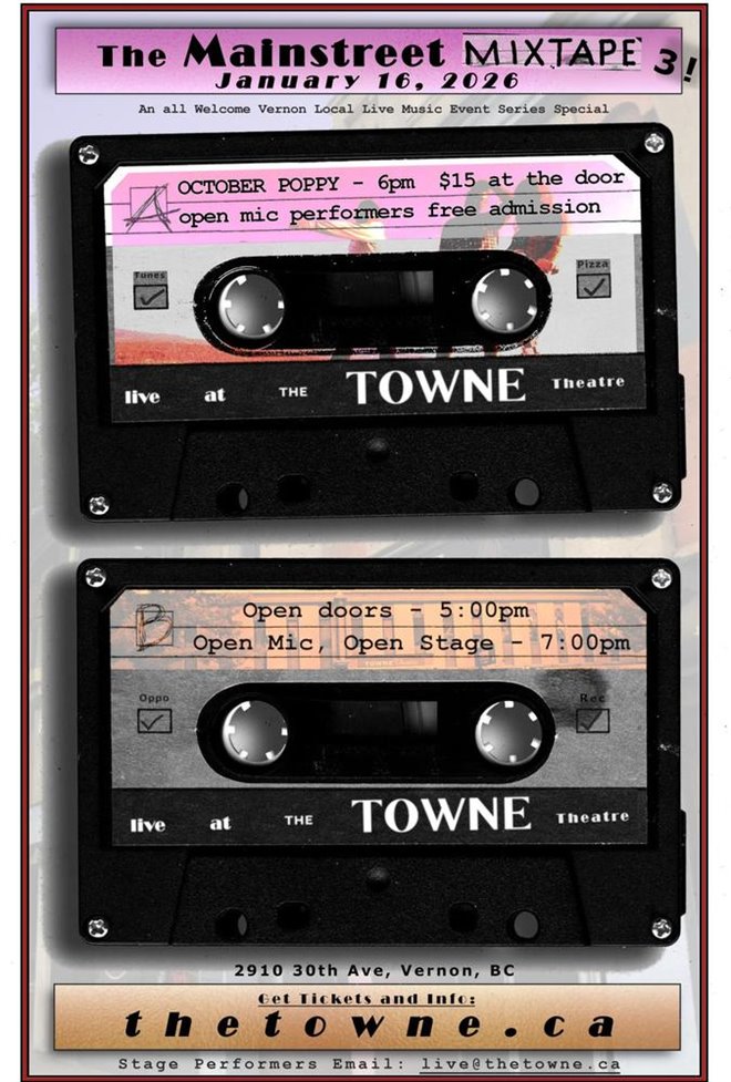 Open Stage w/ October Poppy movie large poster.