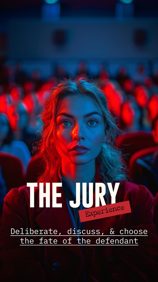 The Jury Experience: An Immersive Courtroom Case movie large poster.