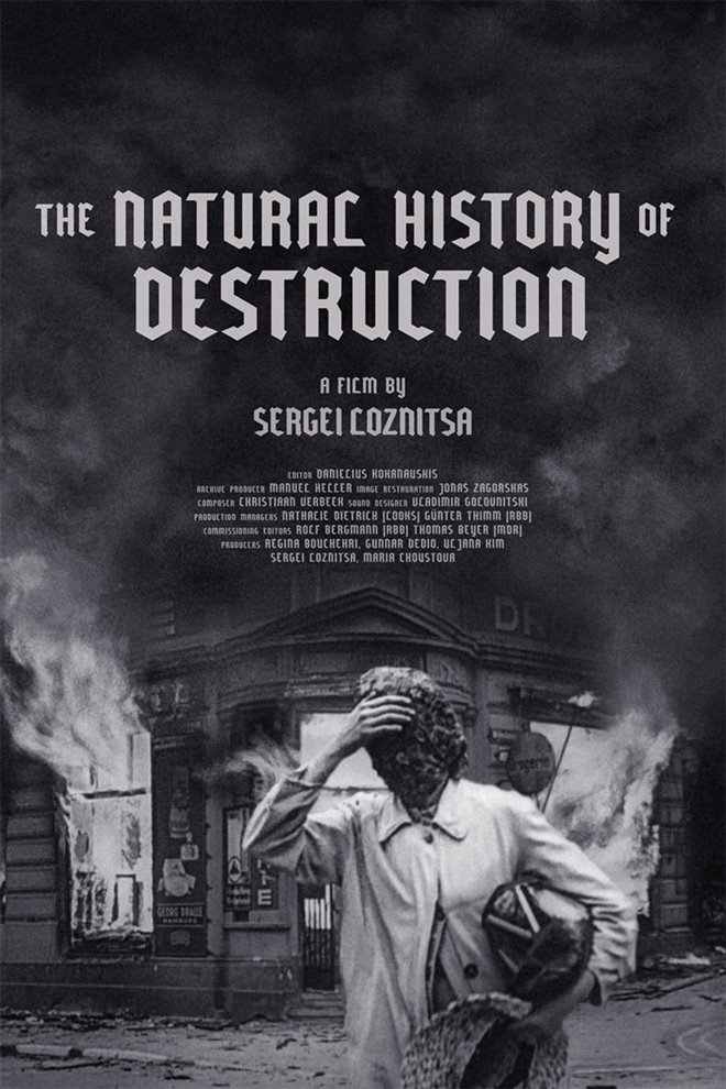 The Natural History of Destruction movie large poster.
